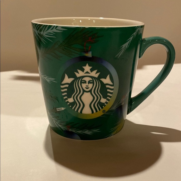 Starbucks | Dining | Starbucks Green Mug With Logo | Poshmark